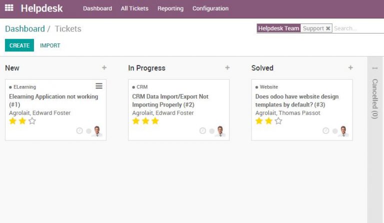 Set up a ticketing system easily using Odoo Helpdesk