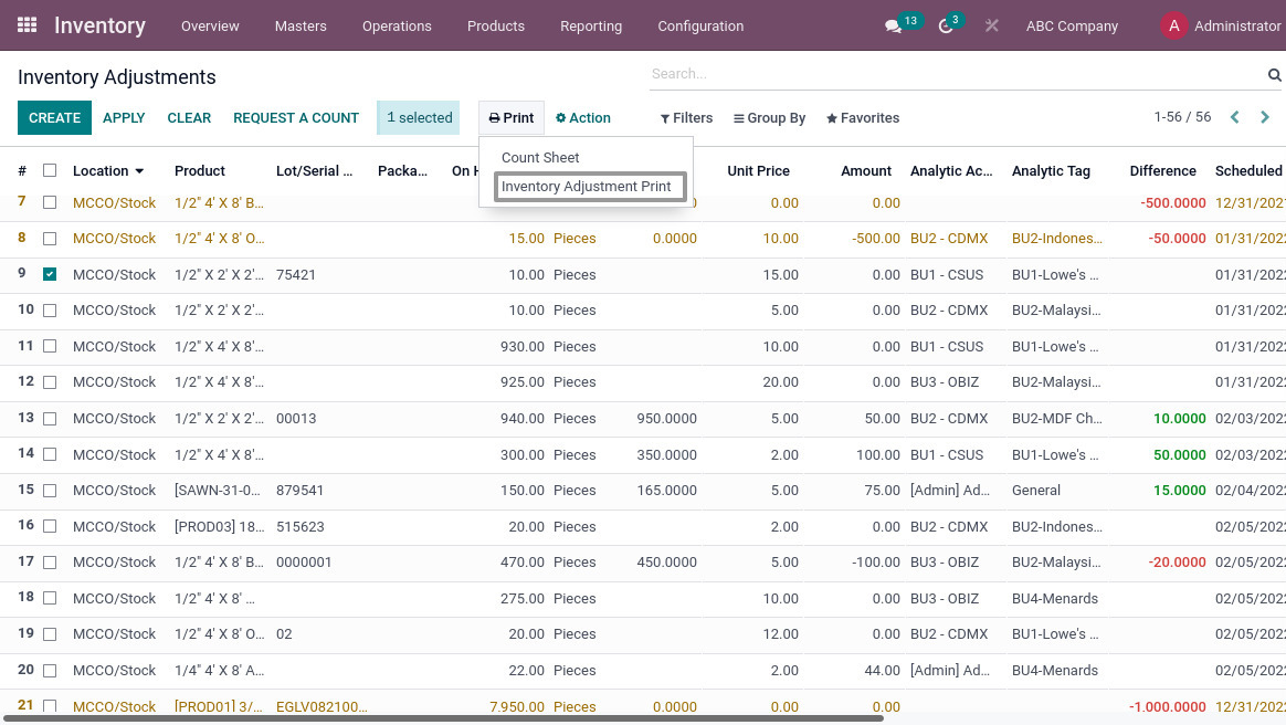 Odoo ERP for Timber Trading Inventory Management - TenthPlanet Technologies