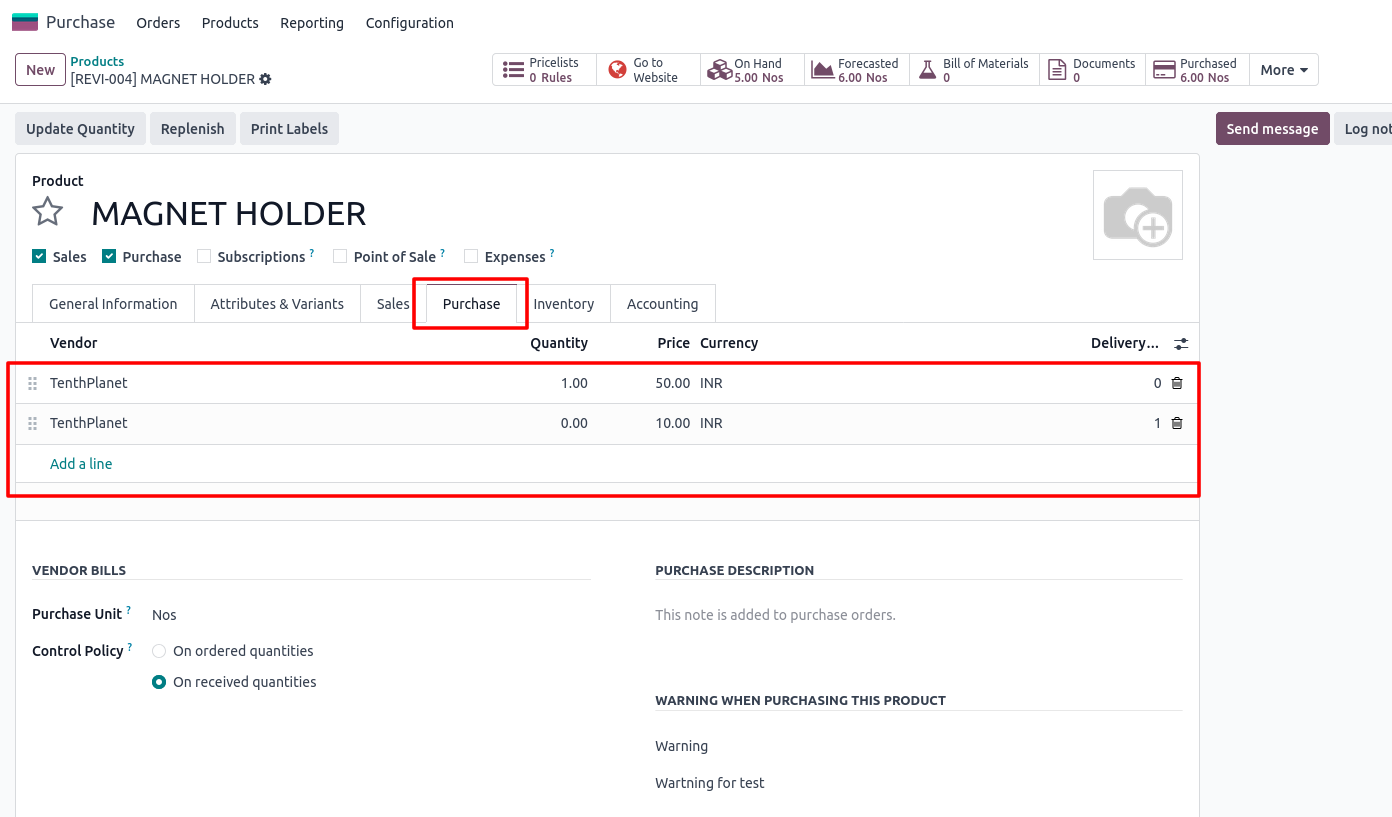 Odoo Purchase Management Module Features Workflow Process Flow in Odoo ...