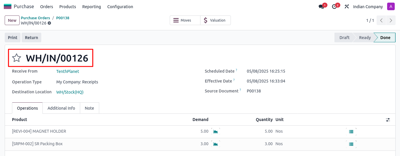 Odoo Purchase Management Module Features Workflow Process Flow in Odoo ...