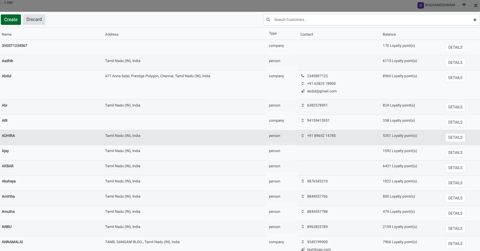 How to View Customer Details in Odoo POS Customer Screen and Bill ...