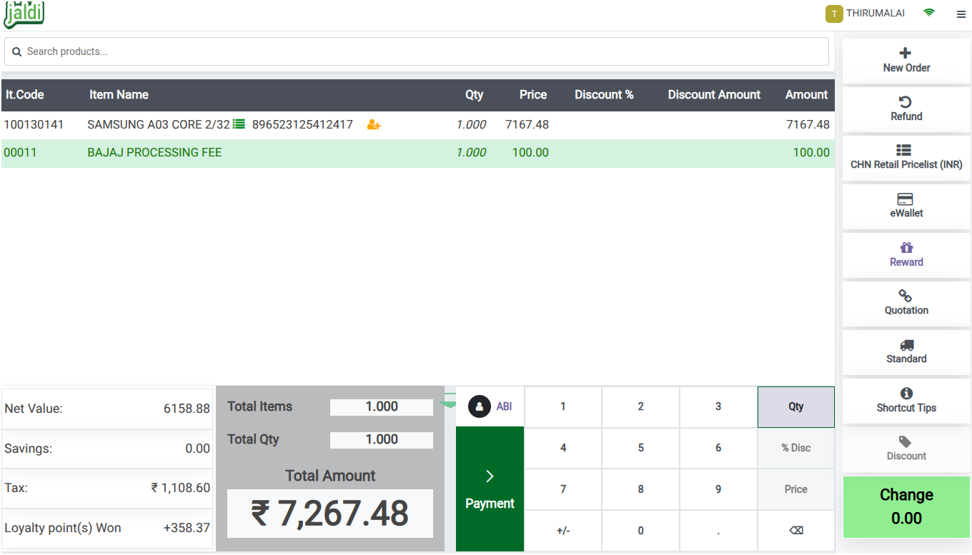 How to Complete the POS Payment using the Bajaj Processing fee in Odoo ...