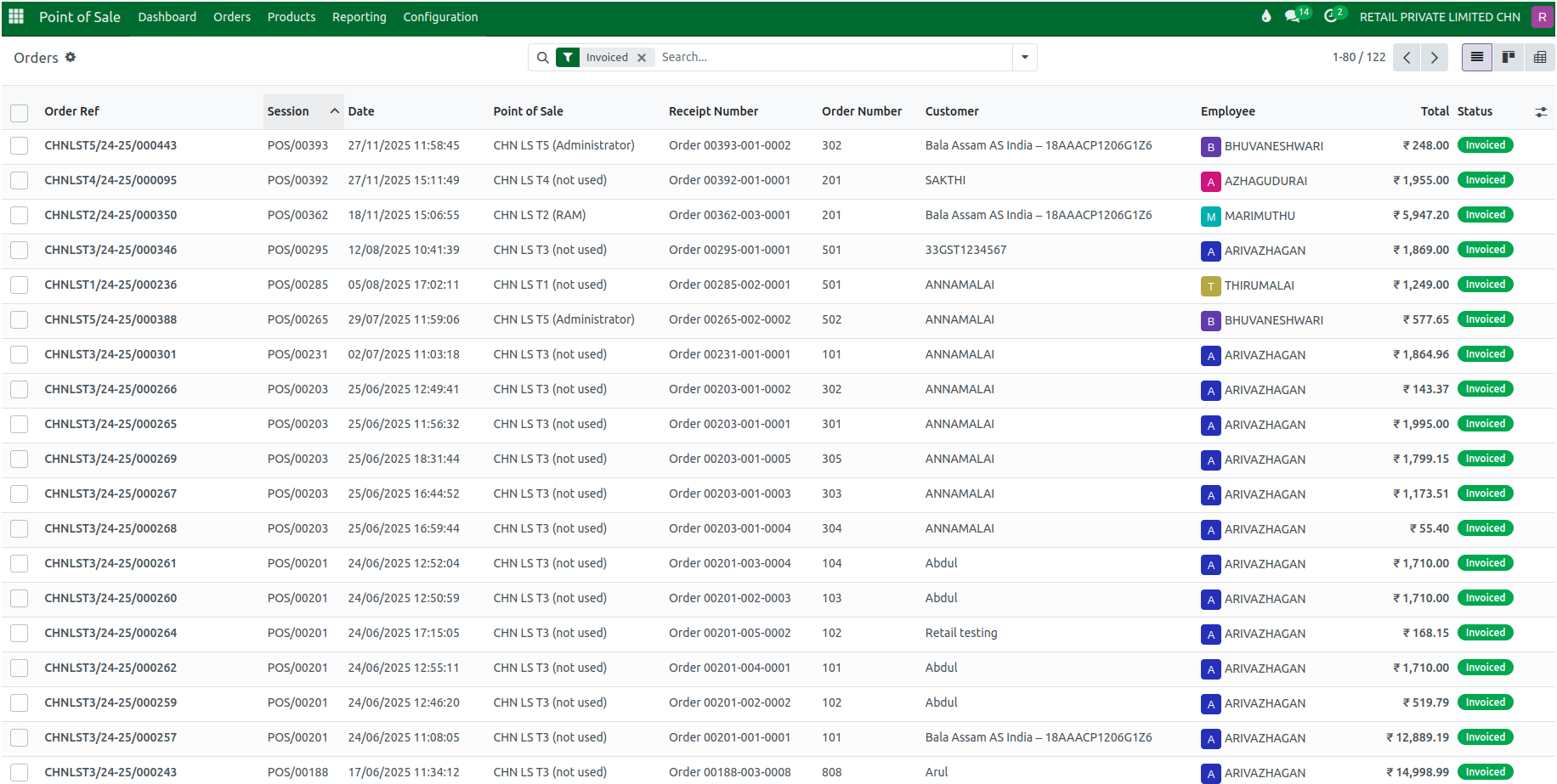 How to Filter, Search, and Group Orders in Odoo POS - TenthPlanet ...